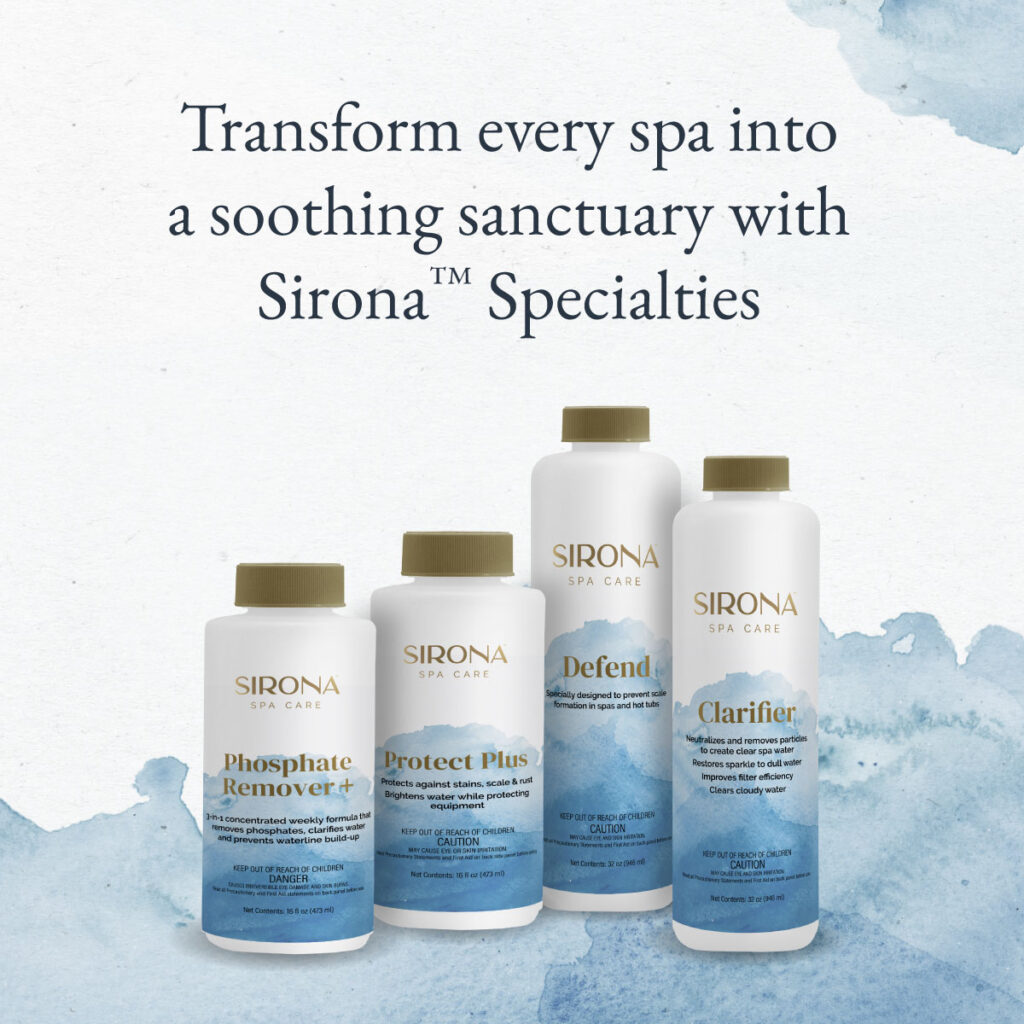 Foam Out | Sirona™ Spa Care